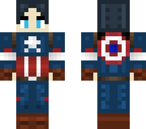 captain america | Minecraft Skins