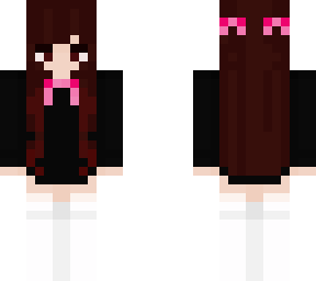 somy lace black | Minecraft Skin