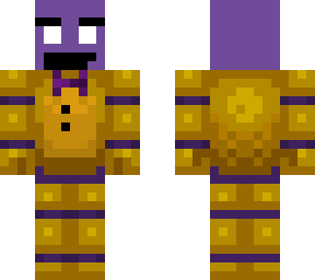 Spring Bonnie/Purple Guy | Minecraft Skin