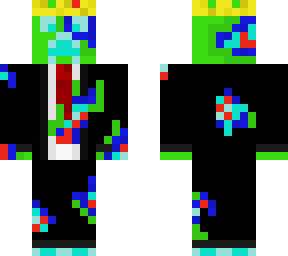 creeper with crown | Minecraft Skins