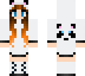 panda girl | Minecraft Skins