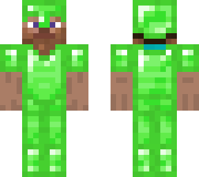 emerald steve | Minecraft Skins