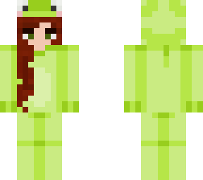 frog girl | Minecraft Skins