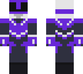 Go go purple ranger | Minecraft Skin
