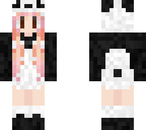 Panda girl edit v2 | Minecraft Skin