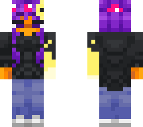 Sun luxintrus(with mask | Minecraft Skin