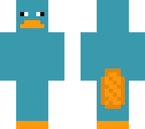 perry the platypus | Minecraft Skins