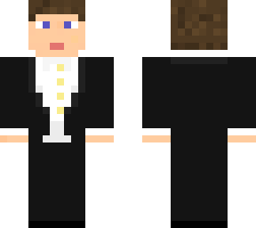 Classic White Tie | Minecraft Skin