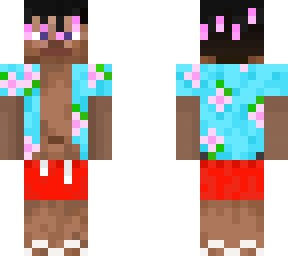hawaiian steve | Minecraft Skins