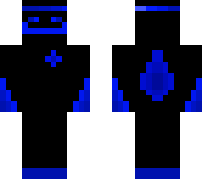 Cool Blue Chill Skin | Minecraft Skin