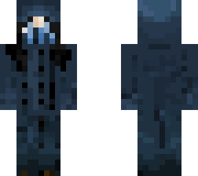 blue hood | Minecraft Skins