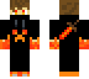 Lava boy skin | Minecraft Skin