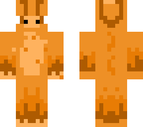 Orange Aardvark | Minecraft Skin