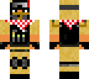 Palestinian Soldier | Minecraft Skin