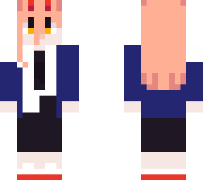 chainsaw man power | Minecraft Skins