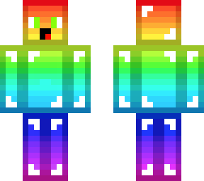 Rainbow 1 layer | Minecraft Skin