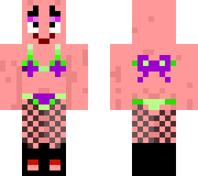 Bikini Patrick Star | Minecraft Skin