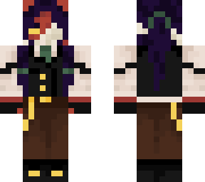 Demon bartender | Minecraft Skin