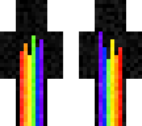 Rainbow bars | Minecraft Skin