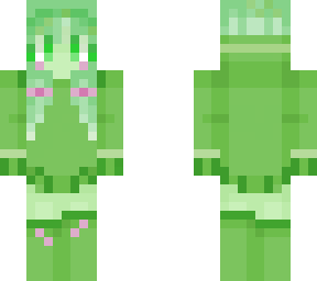 Slime with Lilypad (edit from R4yd3nnn) | Minecraft Skin