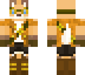 Steampunk Fennec | Minecraft Skin