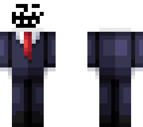 Troll face | Minecraft Skin