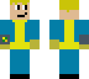 vault boy with pip boy | Minecraft Skin