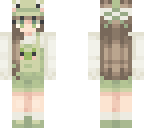 frog girl | Minecraft Skins