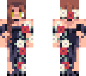 black dress | Minecraft Skins