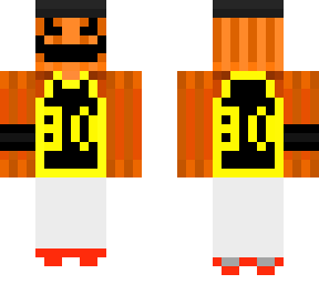 pampkin nba | Minecraft Skin