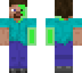 Slime steve | Minecraft Skin