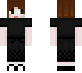 Black Dress Skin | Minecraft Skin