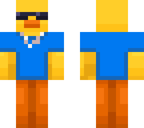 blue duck | Minecraft Skin