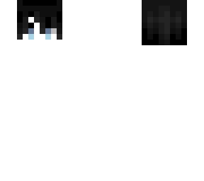 Male HB - Long Bangs & Black | Minecraft Skin