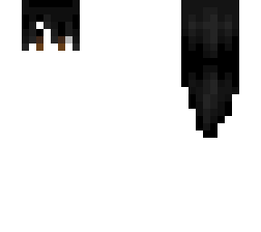 Male HB - Long Black Hair | Minecraft Skin