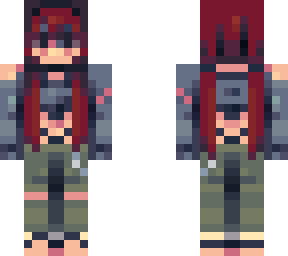 ORen-cherry red | Minecraft Skin