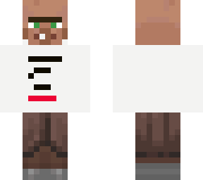 Red villager | Minecraft Skin