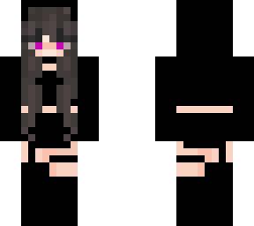 Enderman girl | Minecraft Skin