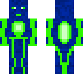 Neon bot | Minecraft Skin