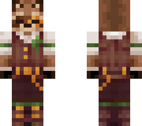 steampunk raccoon | Minecraft Skin