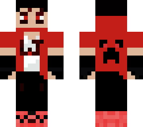 the horror skin of minecraft | Minecraft Skin