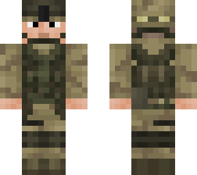 United States Marine Corps - Iraq War - DCU (Camo) | Var.3 | Minecraft Skin