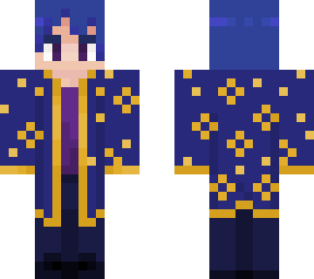 blue wizard | Minecraft Skins