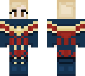 captain marvel | Minecraft Skins