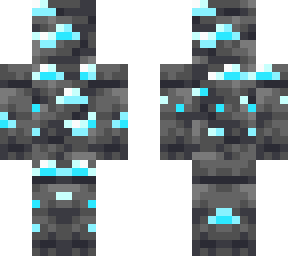 Diamond Deepslate Ore | Minecraft Skin
