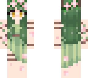 Flower Druid | Minecraft Skin