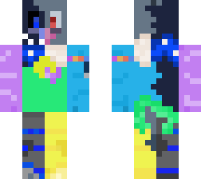 Fractured Whole Chatot | Minecraft Skin