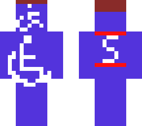 Handicap Sign Guy | Minecraft Skin