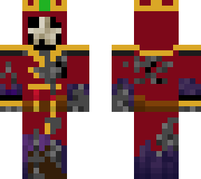 king naeus from rainimator | Minecraft Skin