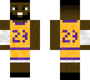 Lebron James (Lakers) | Minecraft Skin